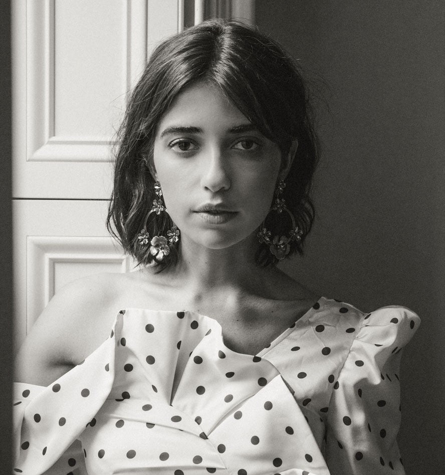 Freya Earring by Jennifer Behr – Luxe Floral Gold Earrings for Special ...